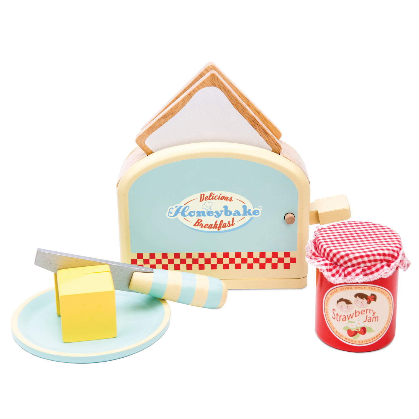 Toaster Breakfast Set | Wooden Pretend Play Toys | Le Toy Van Inc. – Le ...